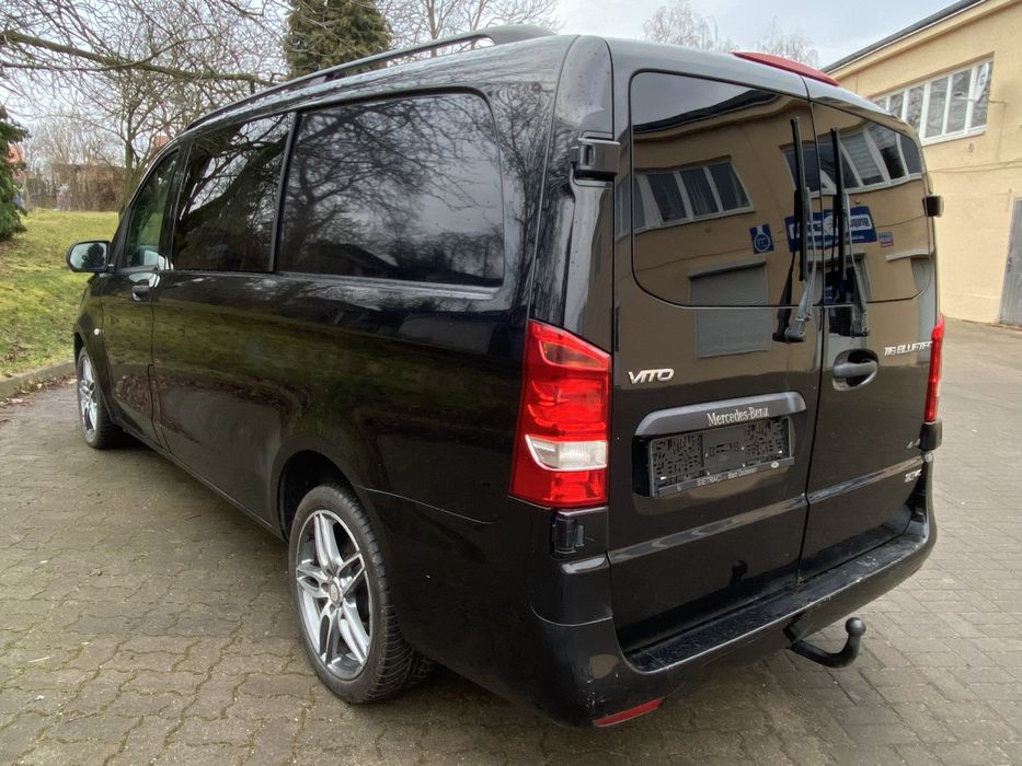 Mercedes Vito 116Cdi 4Matic 4x4 Automat Long Led Vat 23% osobowy z De ...