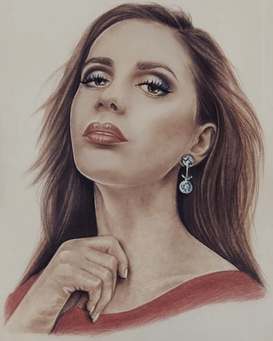 Portret ze zdjęcia na zamówienie, portrety, rysunek, formaty A4, A3,A2 ...