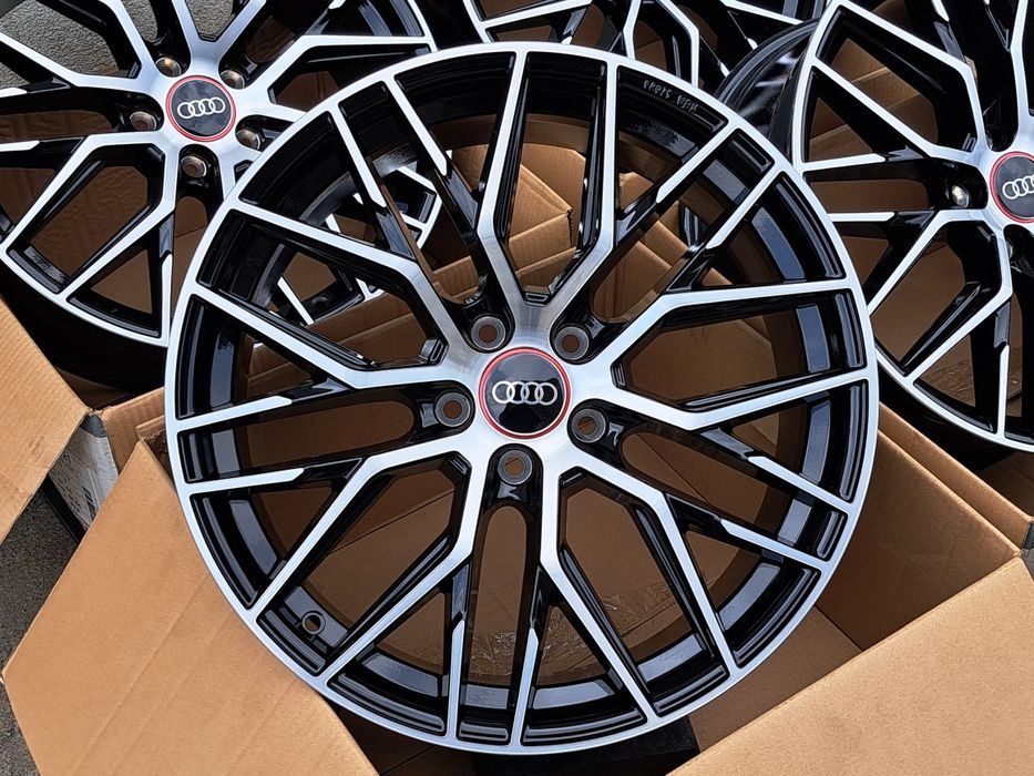 Alufelgi 19 AUDI 5x112 A4 B8 B9 A5 A7 A6 C6 C7 A8 ET30 RS4 Czarne! Bełsznica • OLX.pl