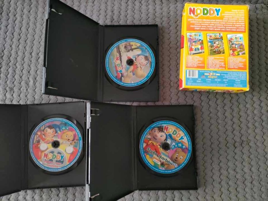 Noddy box 3 płyty DVD PL bajki Łódź Górna • OLX.pl