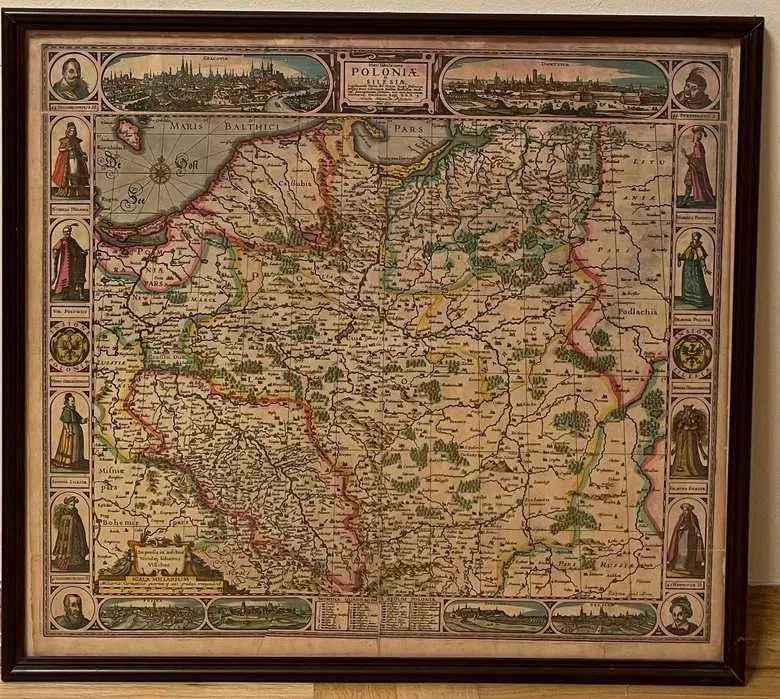 Mapa Historyczna Polski Mapa