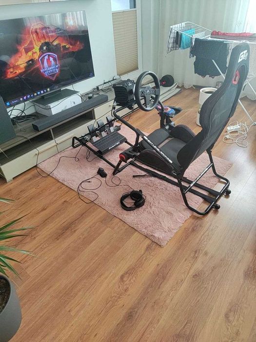 Zestaw simracing nlr gt-lite pro + fanatec csl dd 8nm + load cell ...