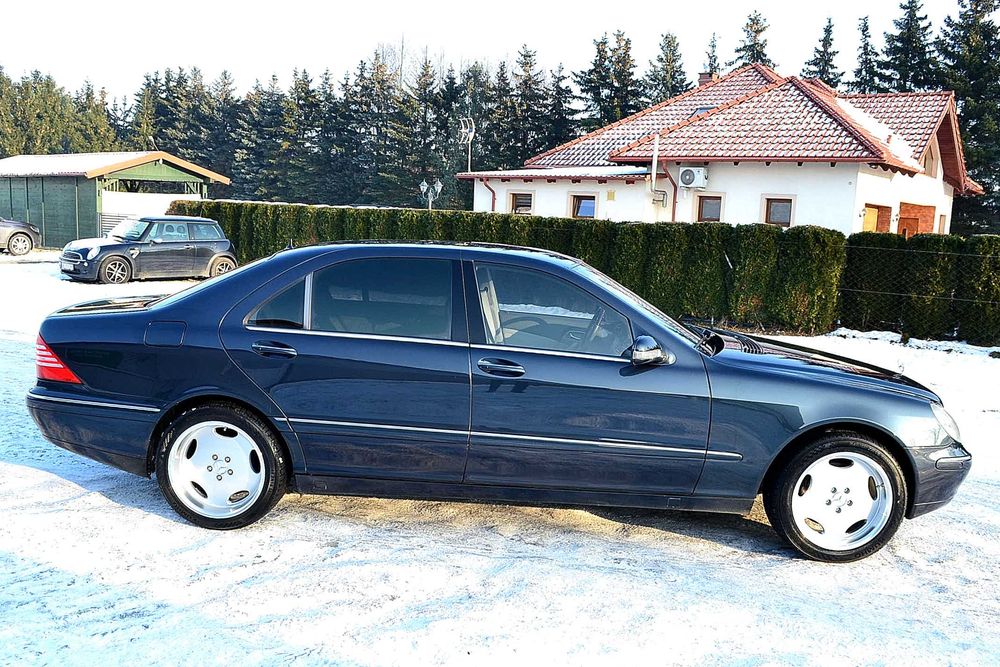 Mercedes S 500 L 5.0 cm benzyna , full opcja , super stan , okazja ...