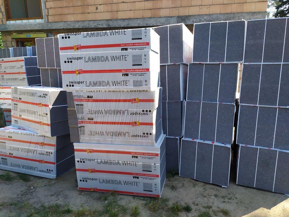 Styropian grafitowy LAMBDA WHITE FASADA 0,031 Swisspor 031 PROMOCJA! Konarzewo • OLX.pl