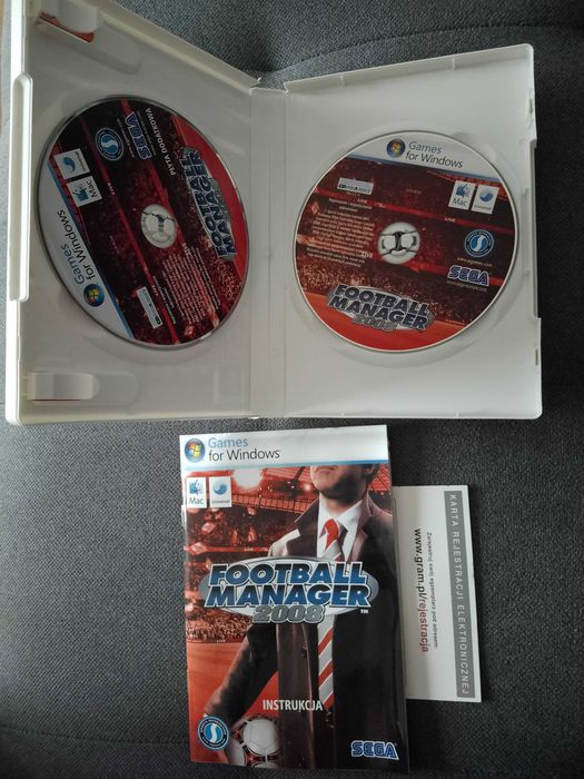 Football Manager 2008 gra PC CD Wrocław Śródmieście • OLX.pl