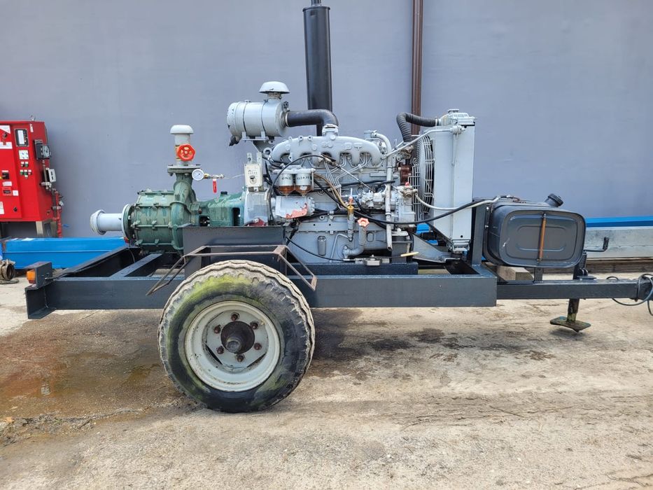 Agregat pompowy pompa deszczowni nawadniania motopompa caprari iveco ...