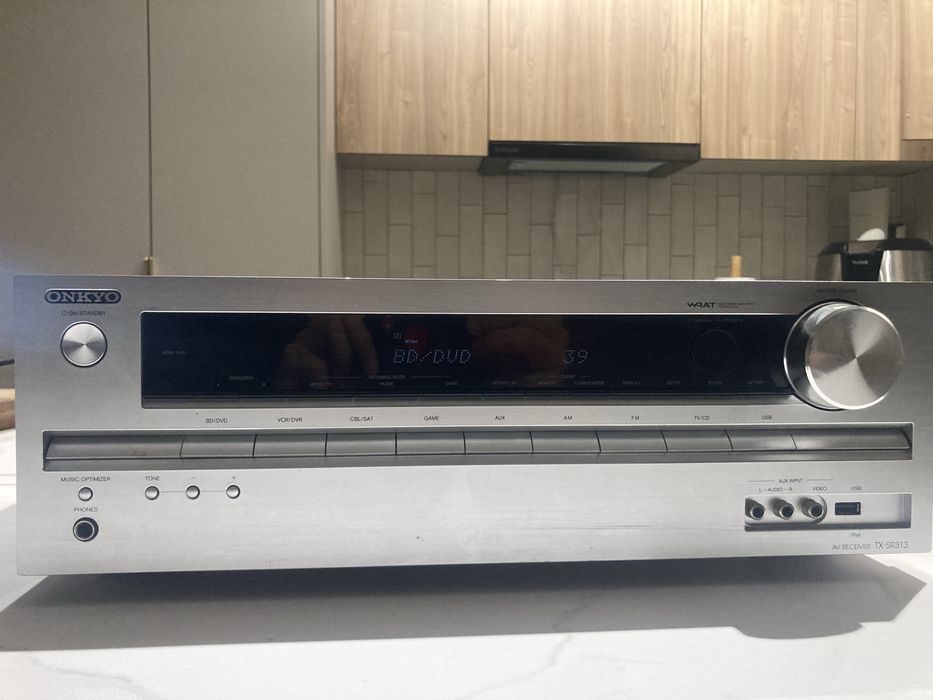 Amplituner 5.1 Onkyo TX-SR313 + pilot, wzmacniacz kina domowego Kraków Krowodrza • OLX.pl