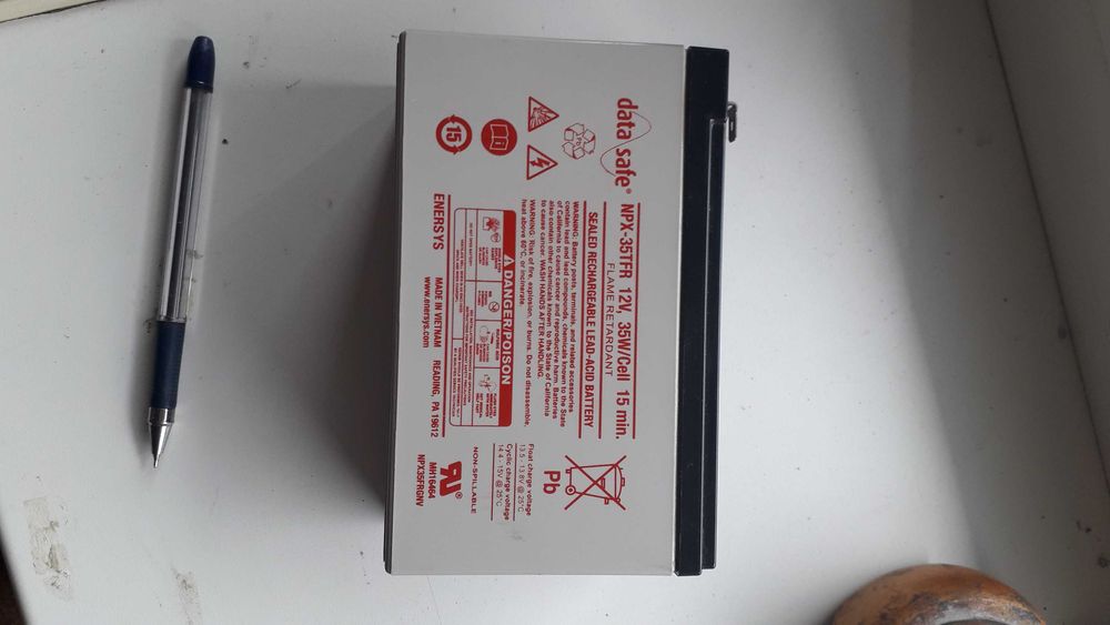 Аккумулятор AGM 12В 9Ачас EnerSys FAAM (HR1234 RBC17): 499 грн ...