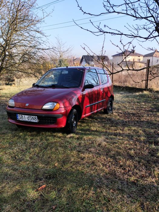Fiat Seicento 0.9 niski przebieg super stan Jaworzno • OLX.pl