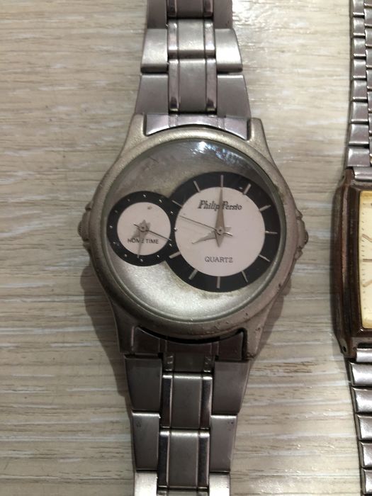 (Лот из 4х часов по супер цене)QQ Casio Patek Quartz Philip Persio АКБ ...