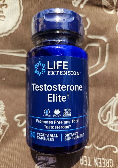 Life Extension Testosterone Elite для підтримки тестостерону 30 шт: 1 ...