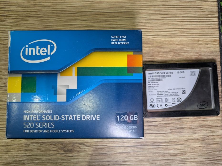 Ssd диск Intel 520 на 120GB: 400 грн. - Комплектуючі та аксесуари ...