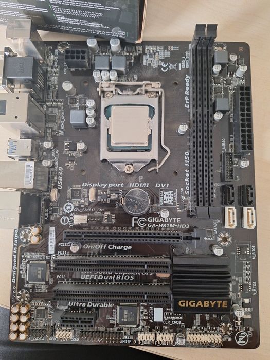 Płyta główna Gigabyte GA-H81M-HD3 Partynia • OLX.pl