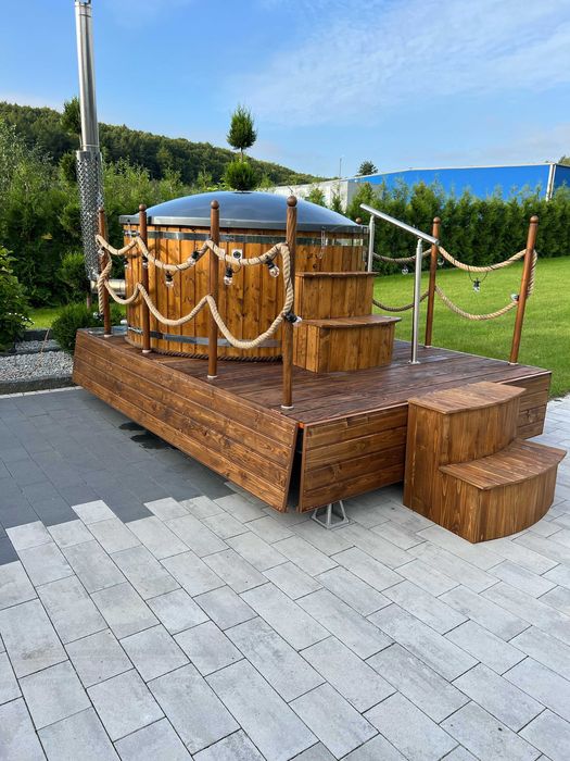 Mobilna Balia - Relaks w Twoim ogrodzie WYNAJEM BALII. JACUZZI. Złoty ...