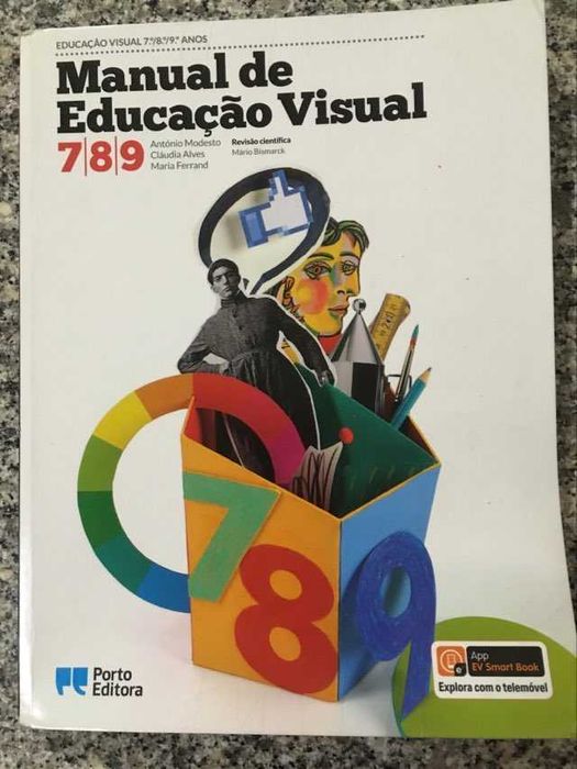 Manual de Educação Visual - 7.º, 8.º e 9.º Anos Vila Nova de Gaia • OLX ...