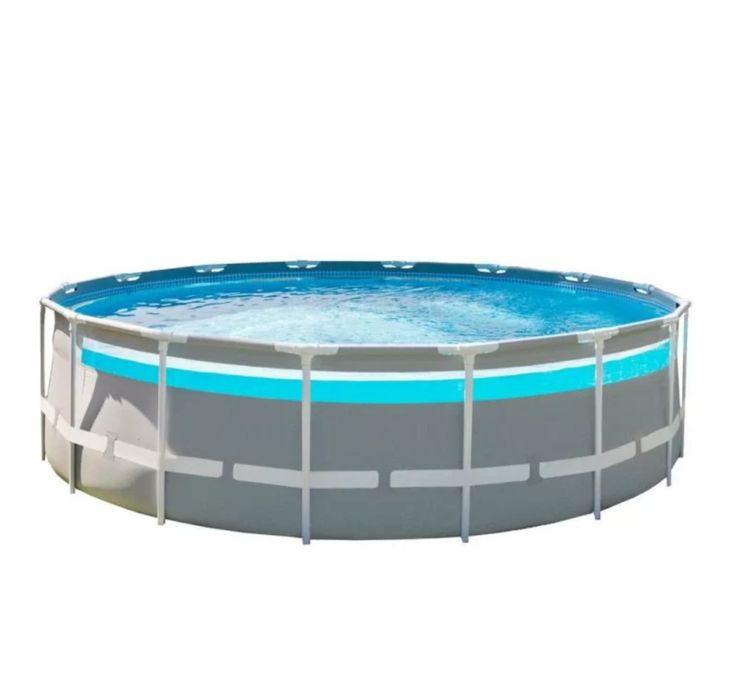 Каркасний басейн Intex 26730 (488х122 см) з картриджним фільтром Б/У: 4 ...