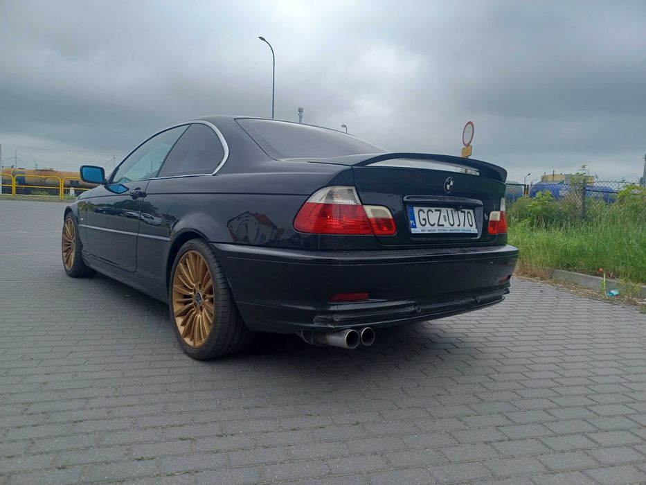 Bmw e46 coupe 320ci m52 2.0 r6 cosmosschwarz Człuchów • OLX.pl
