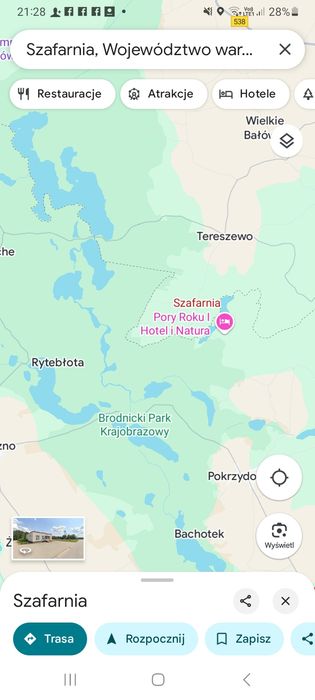 Urokliwa dzialka z WZ 9ar Szafarnia k/Nowe Miasto Lub Nowe Miasto ...