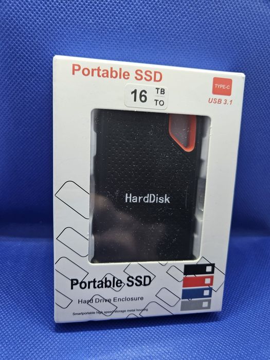 Nowy Dysk SSD 16TB Type-C USB 3.1 – Testowany, Portable SSD Świdnik ...