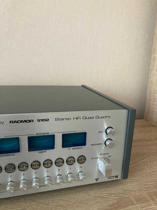 Amplituner Radmor 5102 - po całkowitej rewitalizacji - jak nowy ...