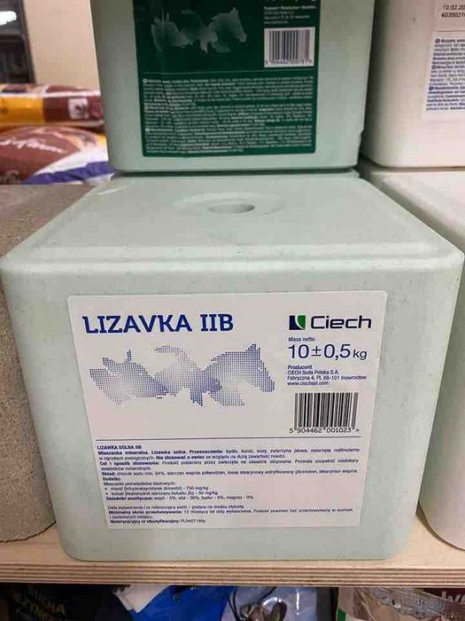 Lizawki Solne Sól Paszowa Lisal M Se Kruchy Solne Chlorek Sodu NaCl ...