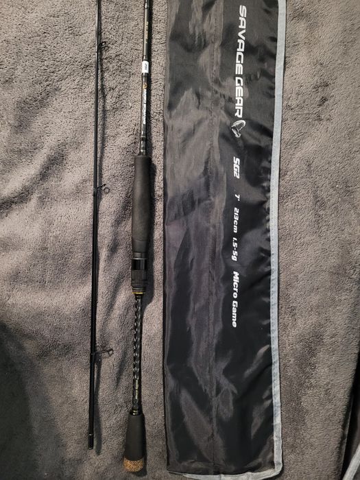 Wędka spinningowa Savage Gear SG2 micro game Elizówka • OLX.pl