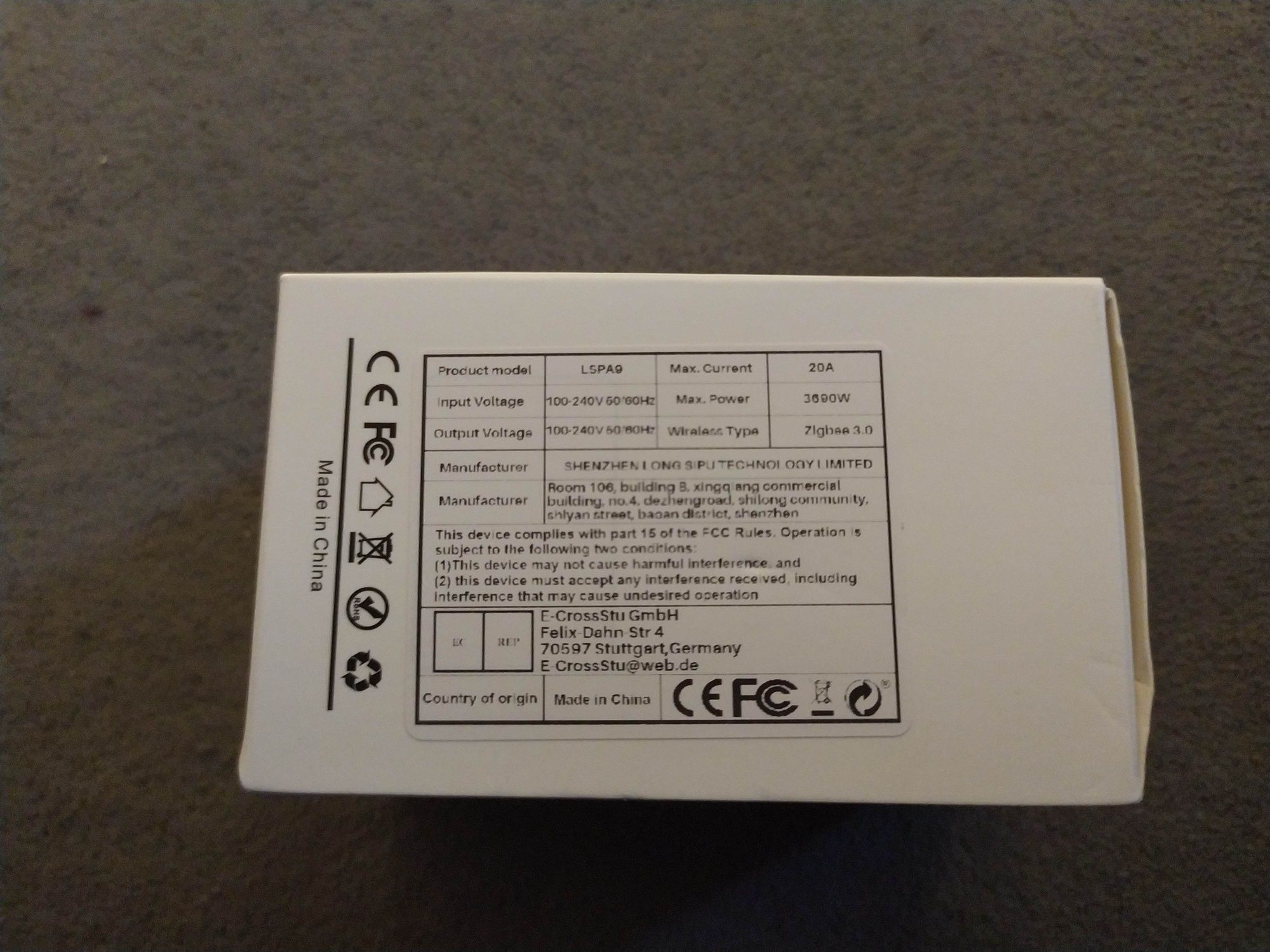 Inteligentne Gniazdko Tuya - ZigBee 20A - pomiar zużycia energii ... Inteligentne Gniazdko Tuya - ZigBee 20A - pomiar zużycia energii ...