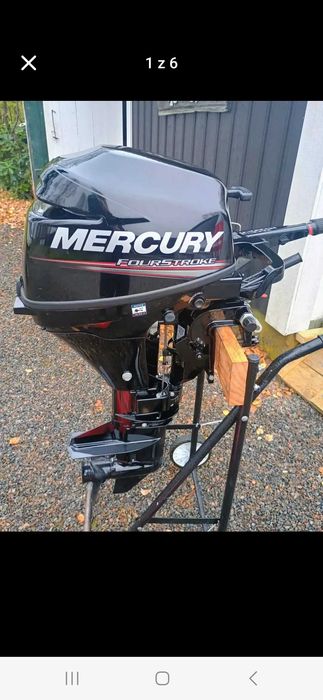 Silnik zaburtowy Mercury 9.9 4-suw krótka stopa S stan idealny ...