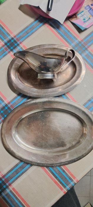 Duas travessas de prata Odivelas • OLX.pt