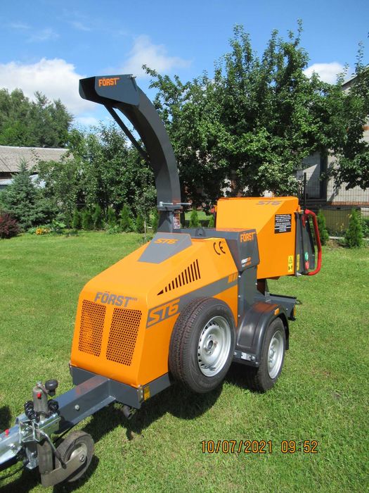 Rębak Forst ST6 wynajem usługi cięcia gałęzi Lucin • OLX.pl