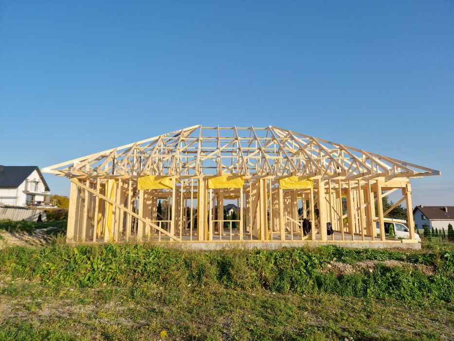 Wiązary bindry kratownice prefabrykowane konstrukcje Siemianowice ...