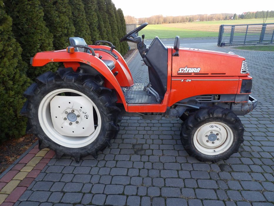 Kubota X 24 24KM mini traktorek ciągnik ogrodniczy komunalny ...