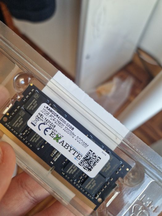 Exabyte Laptop RAM SODIMM DDR4 3200MHZ 32GB Rio de Mouro • OLX Portugal