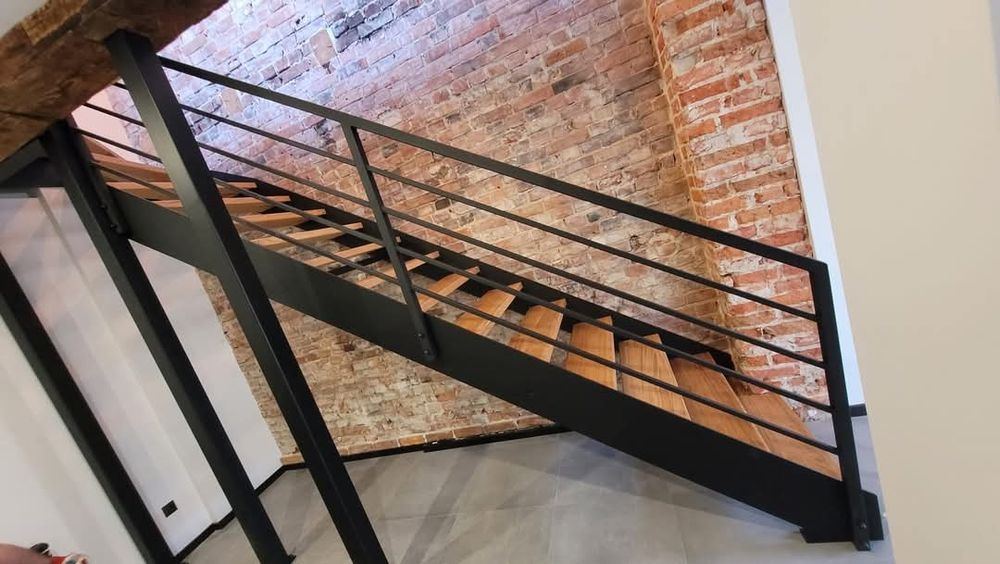 Schody, loft, stalowe, metalowe, do domu Warszawa Białołęka • OLX.pl