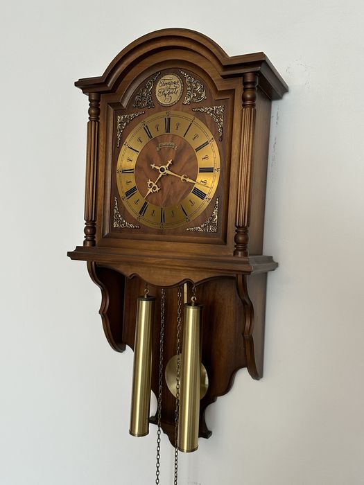 Zegar wagowy Schmeckenbecher – Tempus Fugit, Niemcy, vintage Włoszczowa ...