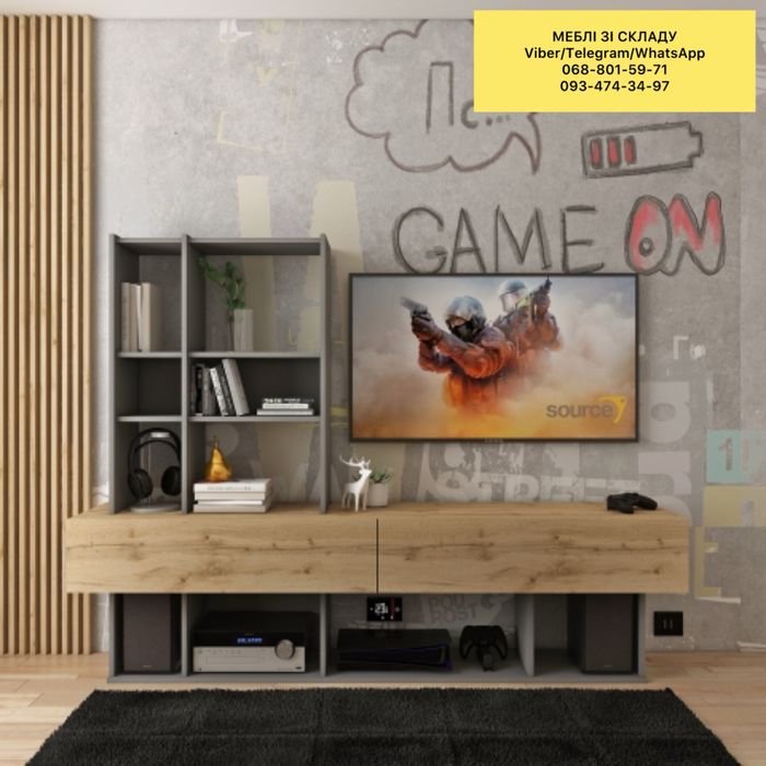 Стінка у вітальню стенка в гостиную гостиная тумба ТВ 4 130 грн Меблі для вітальні Одеса