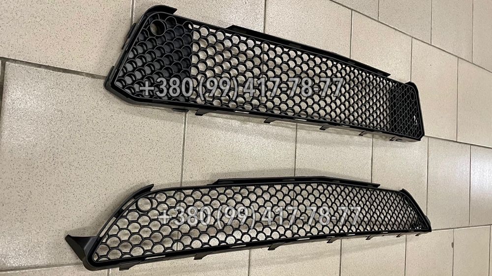 Решетка сетка бампер S63 S65 AMG Mercedes W221 A2218850953 A2218850453 ...