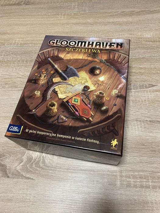 Gra gloomhaven szczęki lwa pomalowane figurki Gdańsk Przymorze Wielkie ...