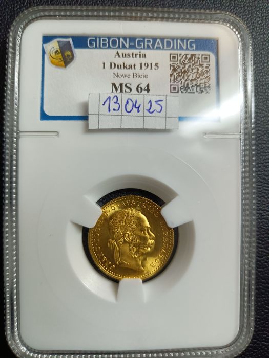 Złota moneta dukat 1915 Kłoczew • OLX.pl