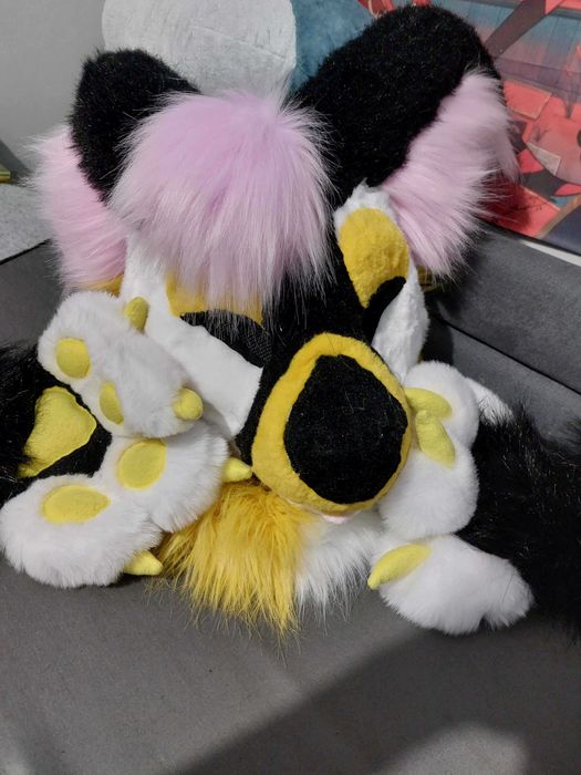 Fursuit Manokit mini partial Katowice Osiedle Tysiąclecia • OLX.pl