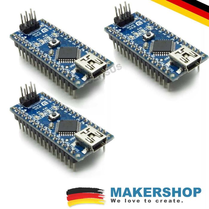 Arduino Nano V3 0 Avr Atmega328p Ch340g 150 грн Аксесуари й комплектуючі Київ на Olx