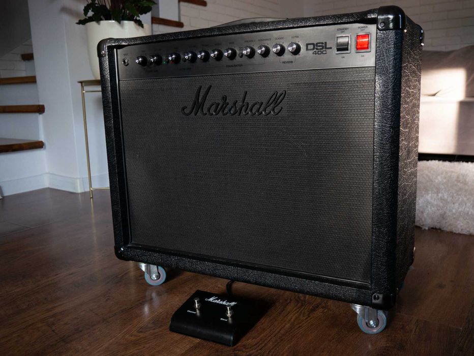 Wzmacniacz gitarowy (lampowy) MARSHALL DSL40C Limited Edition Black Byszew • OLX.pl
