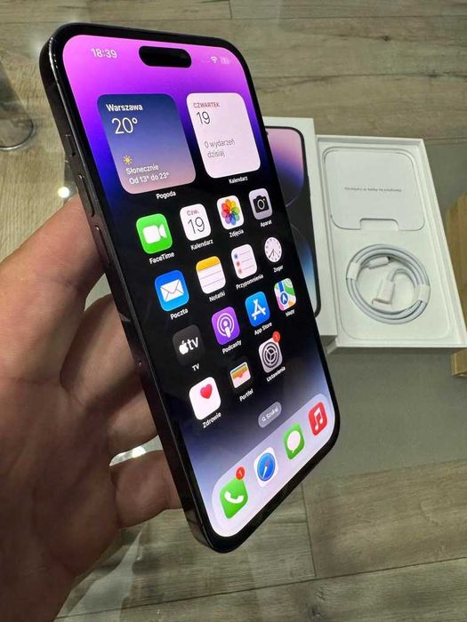 Smartfon Apple iPhone 14 PRO MAX 6 GB / 256 GB Deep Purple Pińczów • OLX.pl