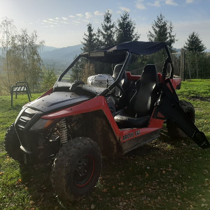 Buggy Arctic Cat Wildcat 700 4x4 pług Balin • OLX.pl