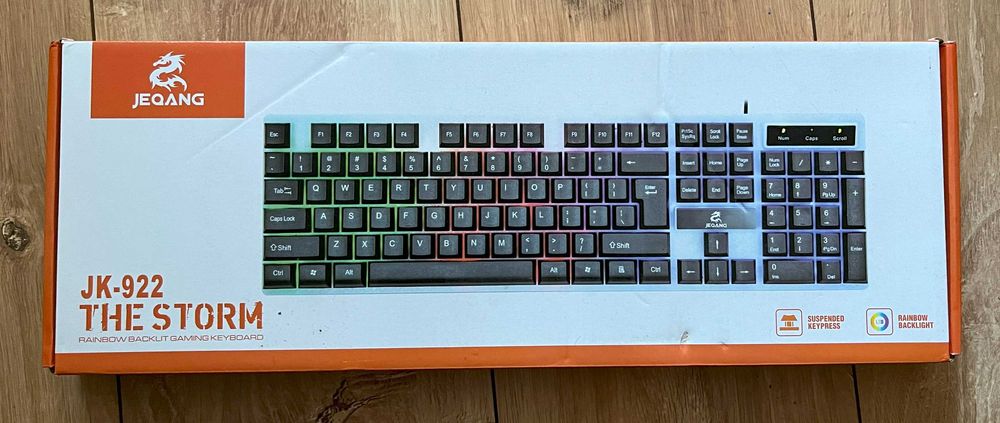 Klawiatura RGB gamingowa Jeqang JK-922 Włocławek • OLX.pl