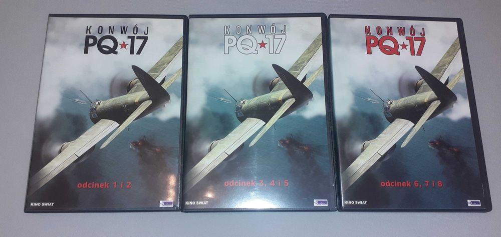 Konwój PQ 17 Box 3 DVD Siewierz • OLX.pl