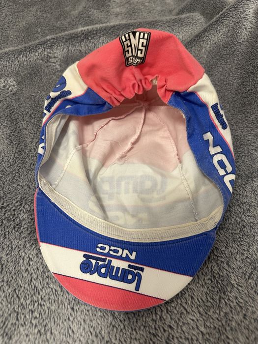 Czapeczka kolarska Lampre Santini Warszawa Białołęka • OLX.pl