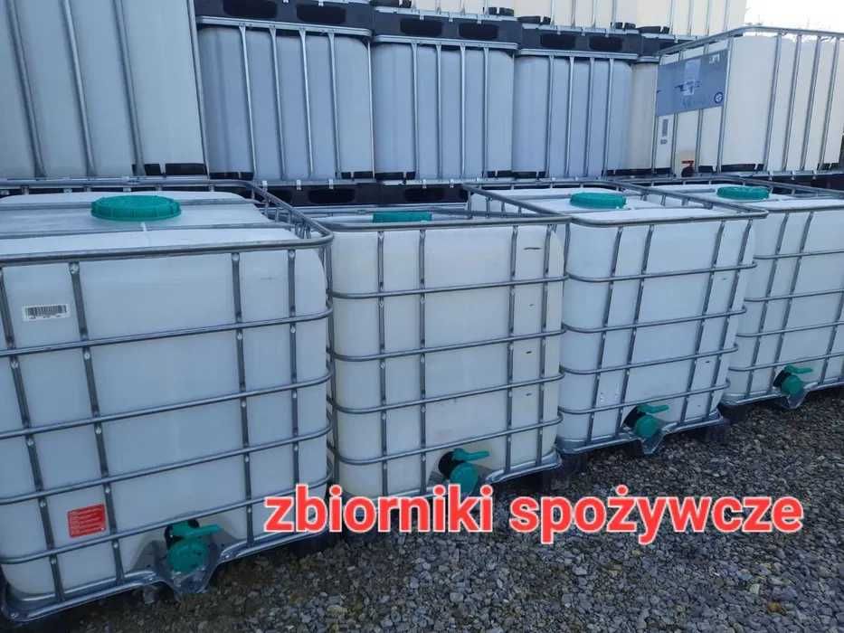 Zbiornik 1000 L,mauzer na szambo, wodę, paliwo Tyszowce • OLX.pl