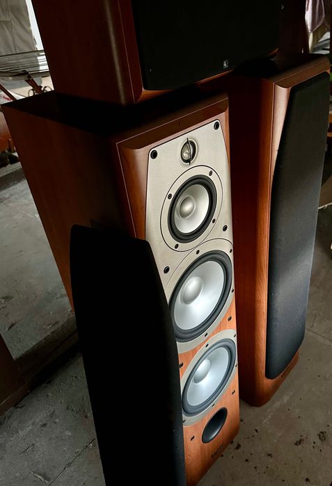 Kino Domowe Amplituner ONKYO TX-SR601E + 6 głośników infinity ALPHA 20 ...