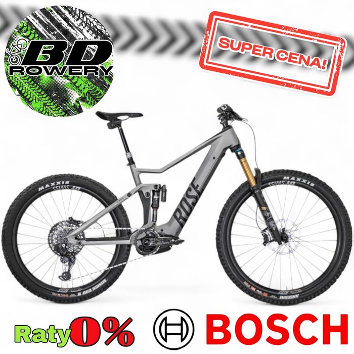 Rower elektryczny MTB Root Rose Miller Plus 4 roz.L Bosch RATY0 ...